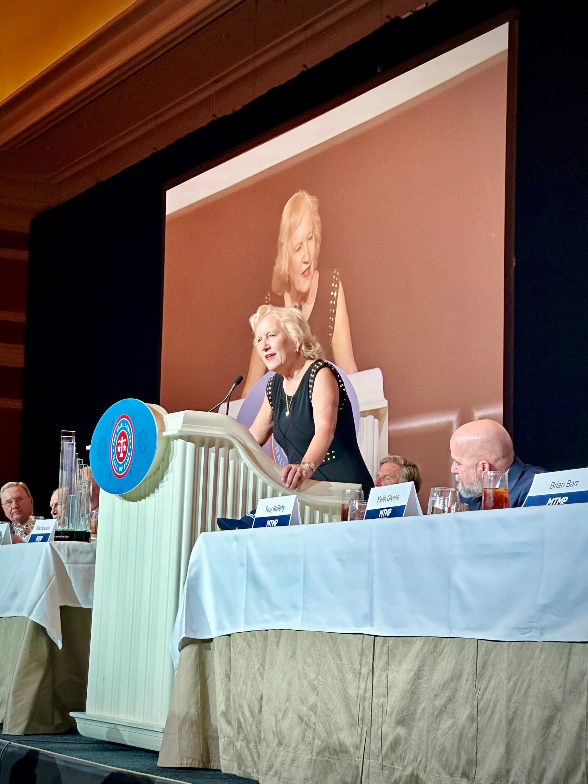 Recognizing Randi McGinn's Induction into the Trial Lawyer Hall of Fame